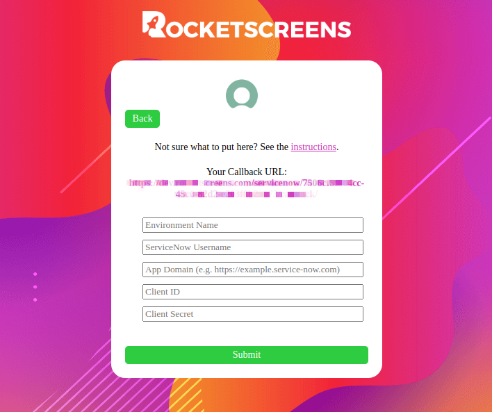 How can I showcase my ServiceNow dashboard on screens?